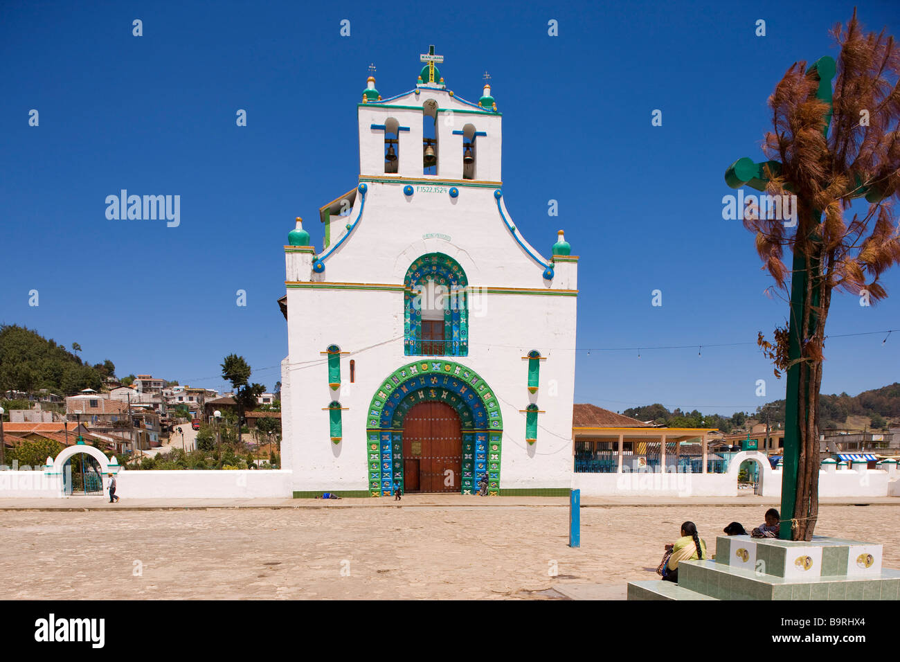 Mexico, Chiapas State, San Juan de Chamula Church Stock Photo - Alamy