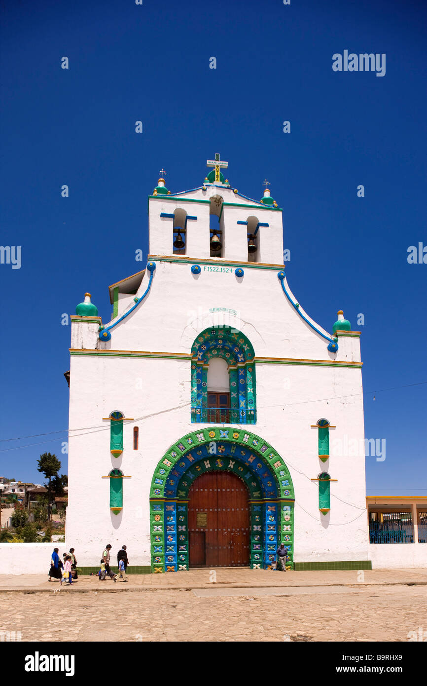 Mexico, Chiapas State, San Juan de Chamula Church Stock Photo - Alamy