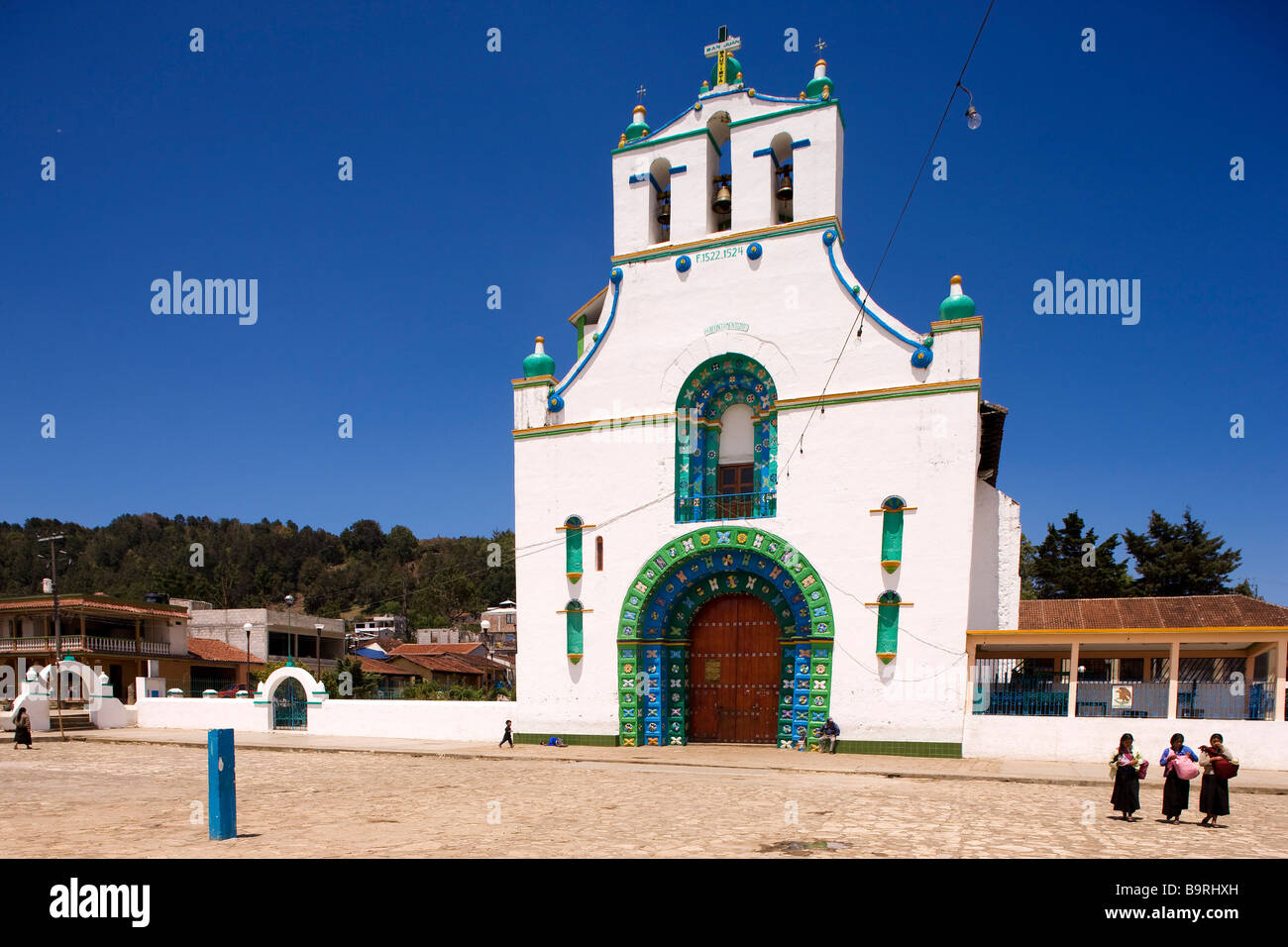 Mexico, Chiapas State, San Juan de Chamula Church Stock Photo - Alamy
