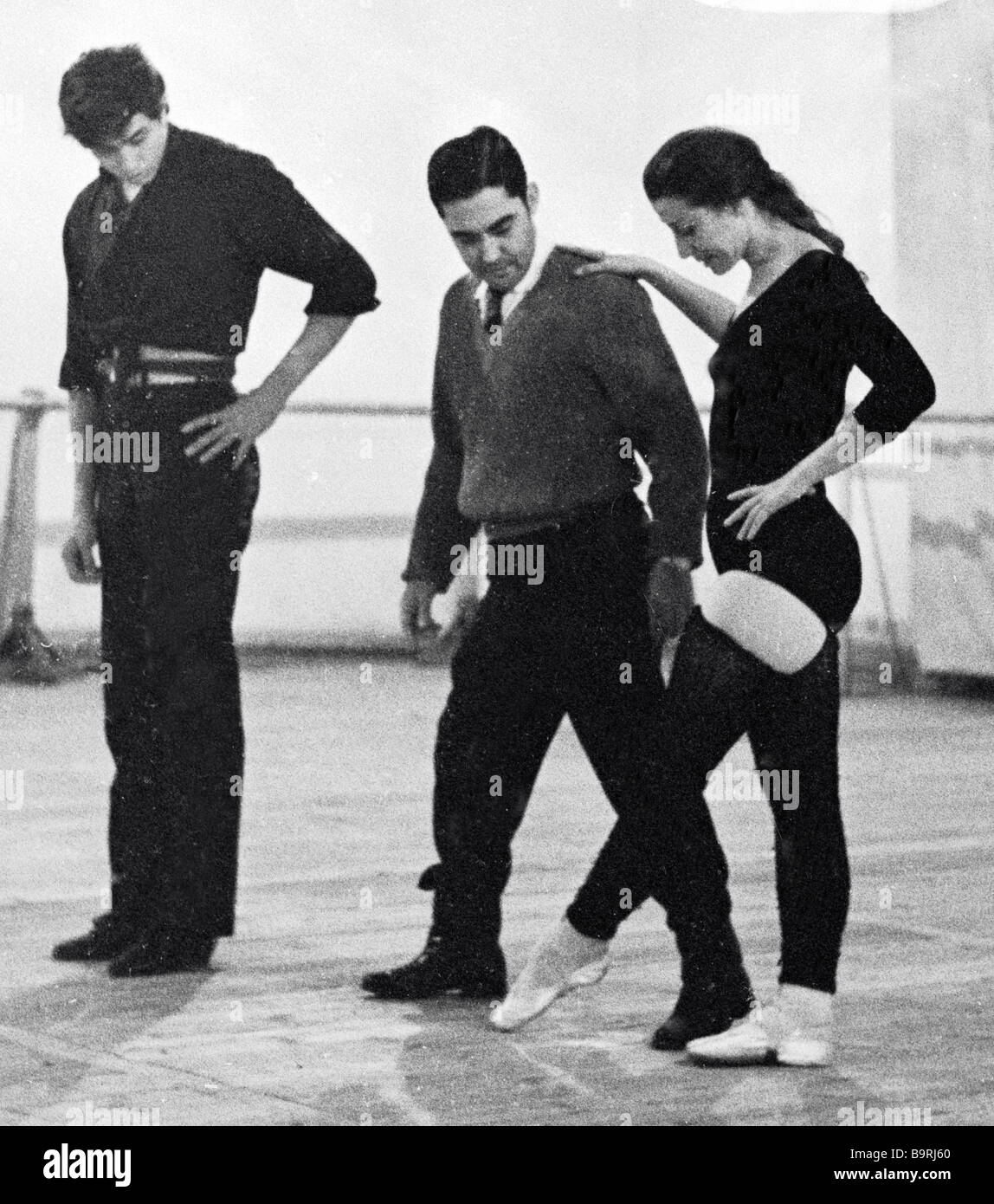 Starring in the ballet Carmen Maya Plisetskaya right and Sergey ...