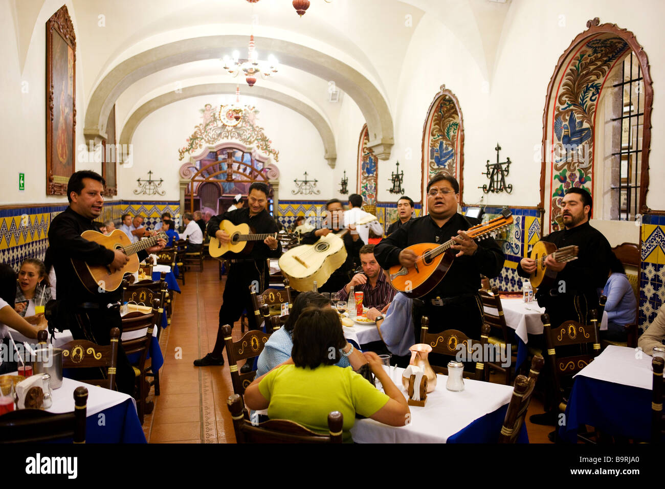 Mexico, Federal District, Mexico City, downtown, Tacuba Restaurant ...