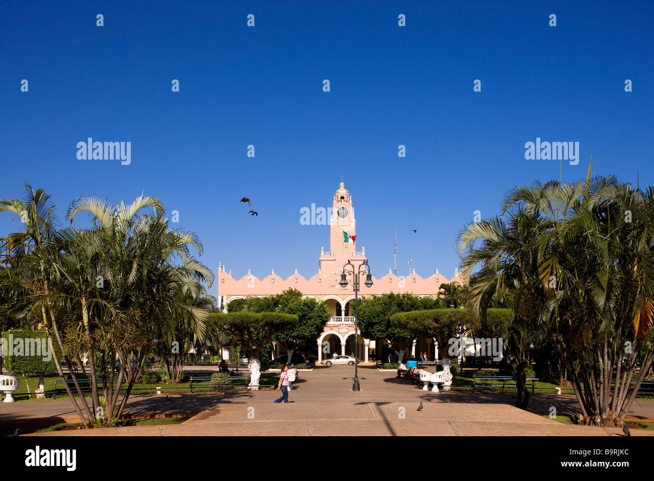 Merida mexico plaza mayor hi-res stock photography and images - Alamy