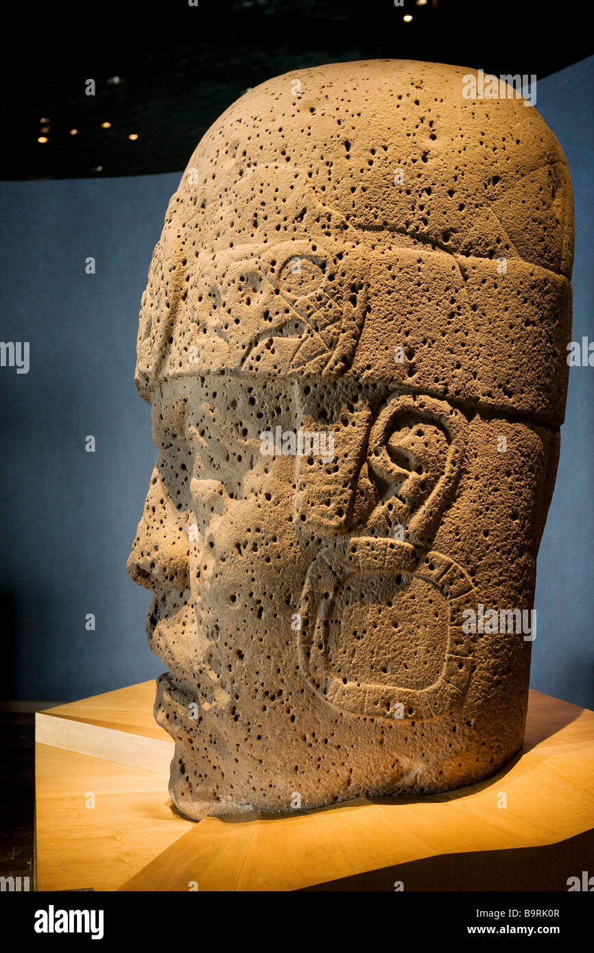 Mexico, Federal District, Mexico City, Anthropology Museum, Olmec ...