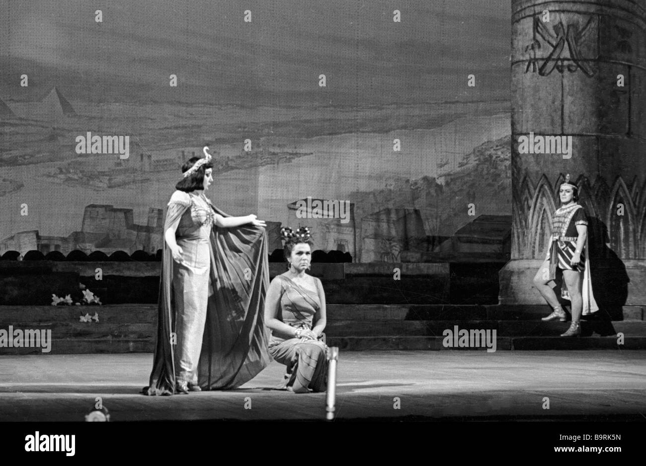 Left to right the La Scala Theater in Milan soloist Mariam Pirazzini as ...