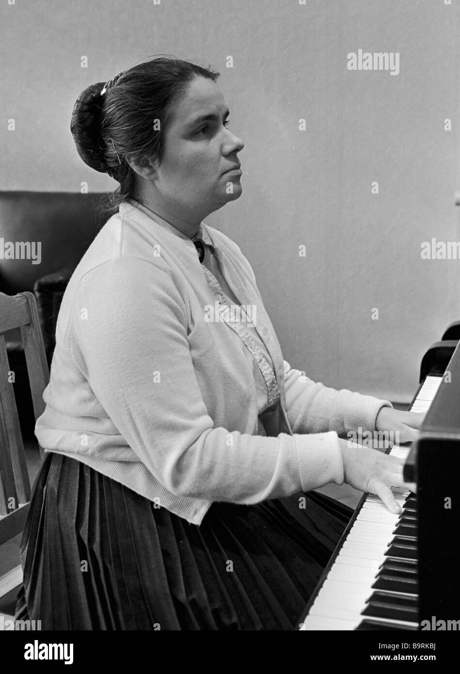 Pianist Tatyana Nikolayeva Stock Photo - Alamy
