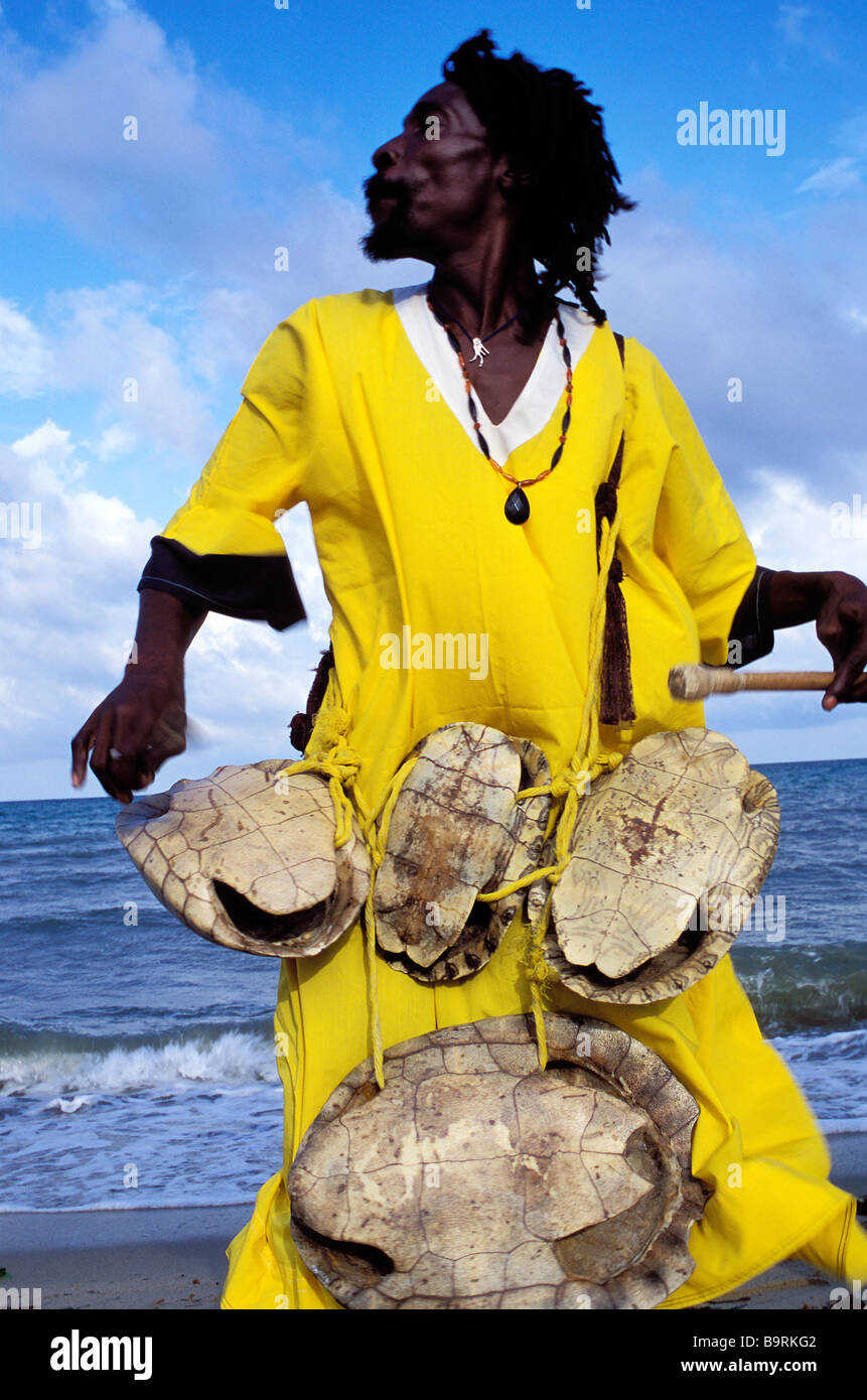 Belize, Stann Creek District, Dangriga, Garifuna musician, Garifuna ...