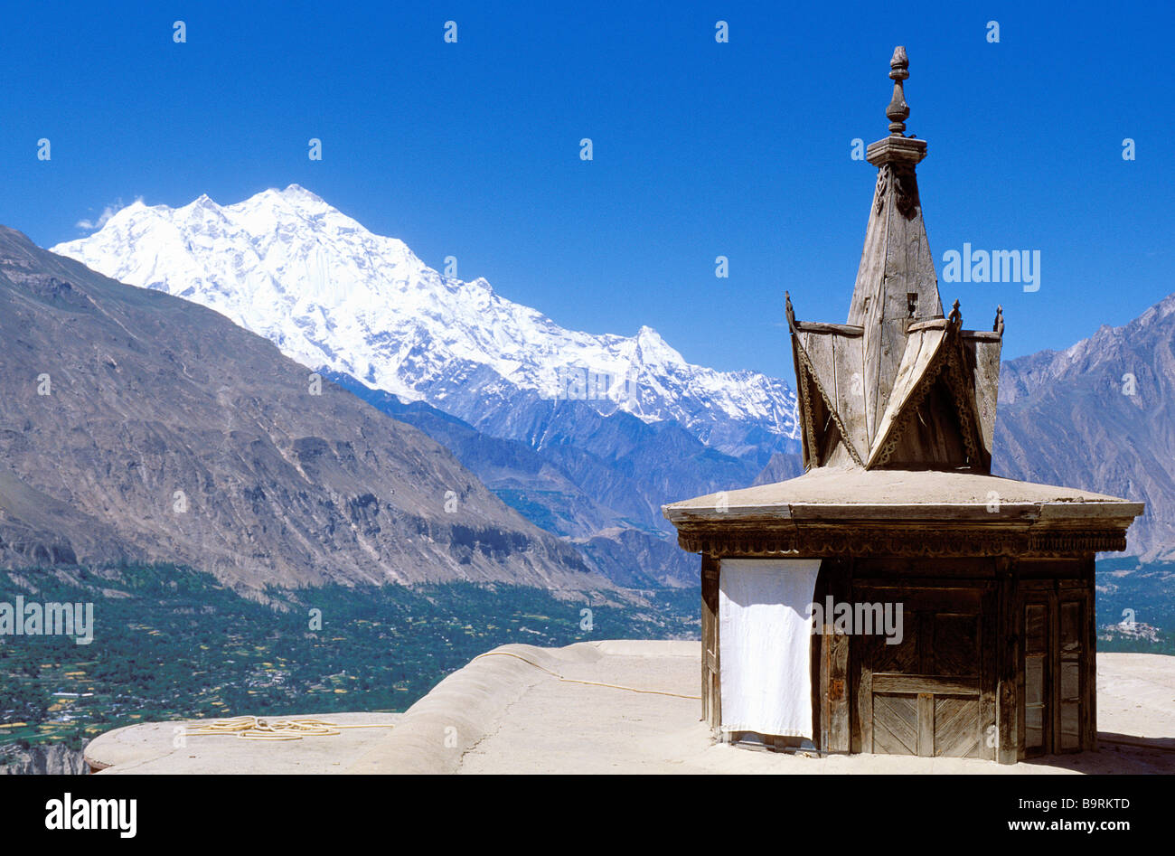Pakistan, Disputed Territory, Northen area, Hunza valley, Altit village ...