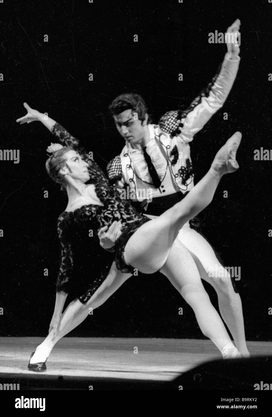 World renowned Soviet dancer Maya Plisetskaya left as Carmen and Sergey ...