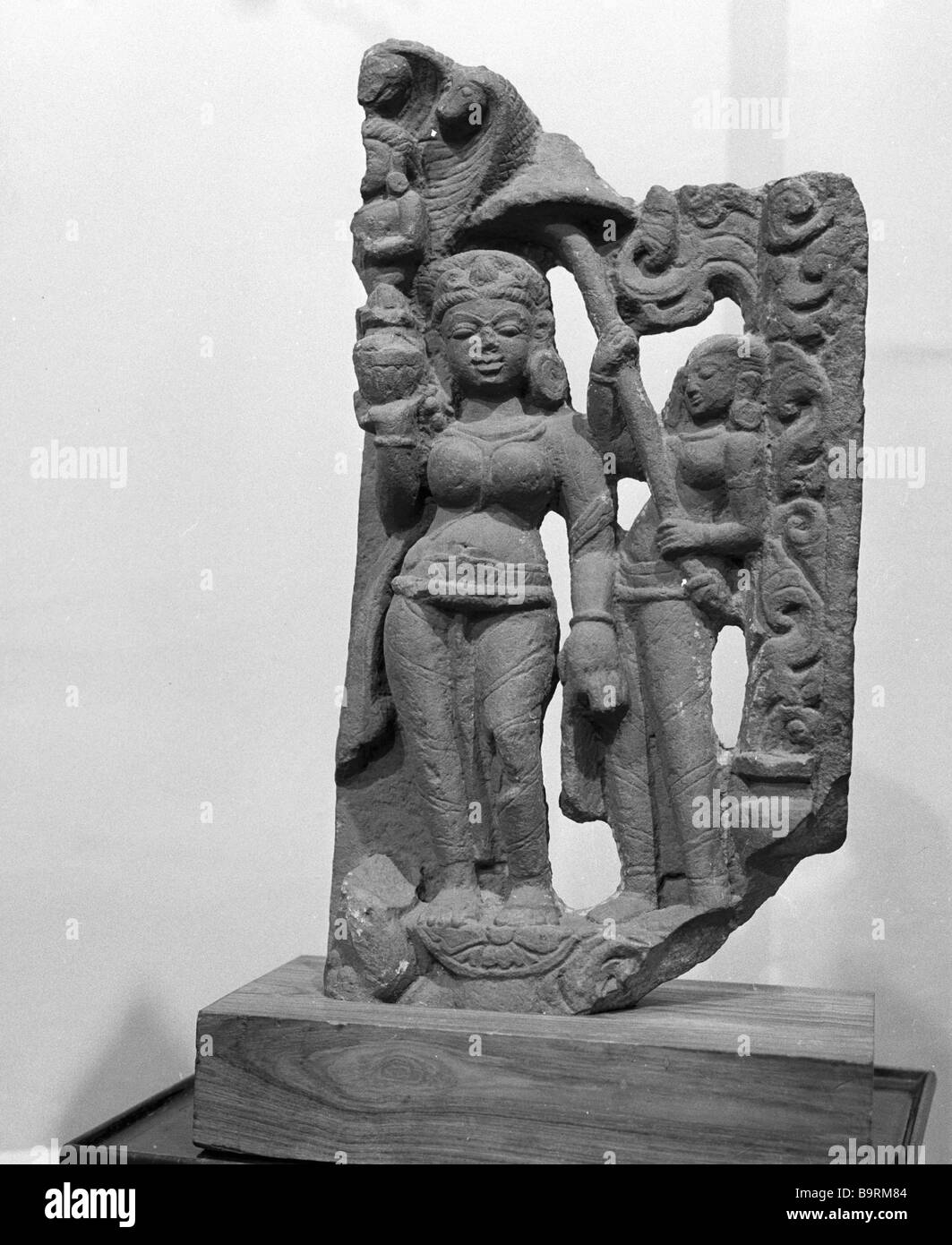 The Hindu Goddess Ganga the Holy River of Madhya Pradesh from the ...