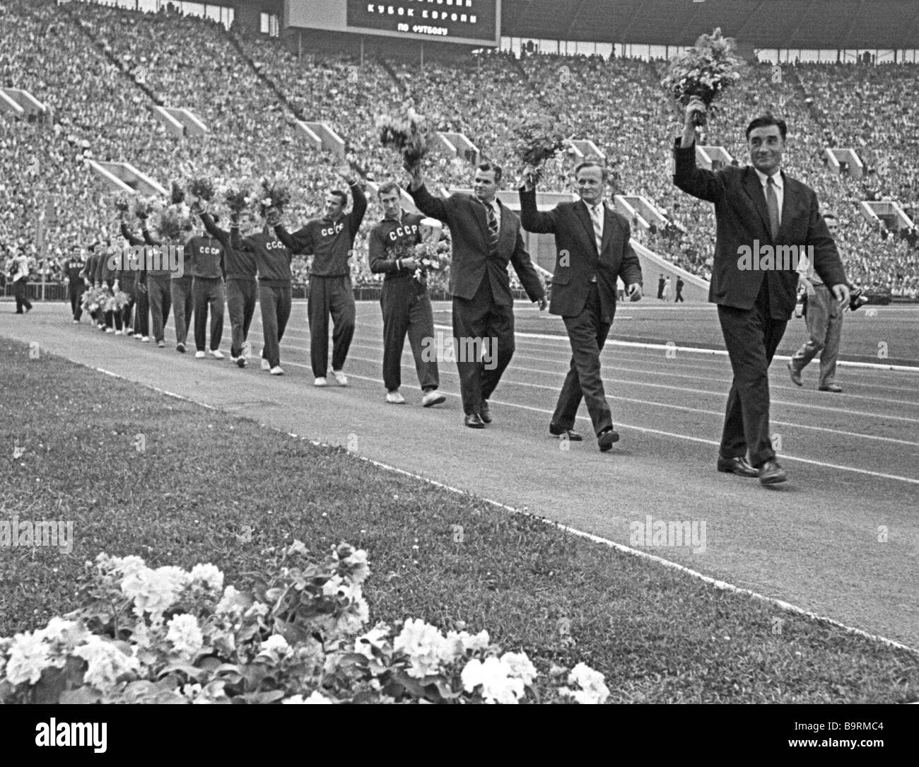 The Soviet national football team reigned supreme following the 1960 ...