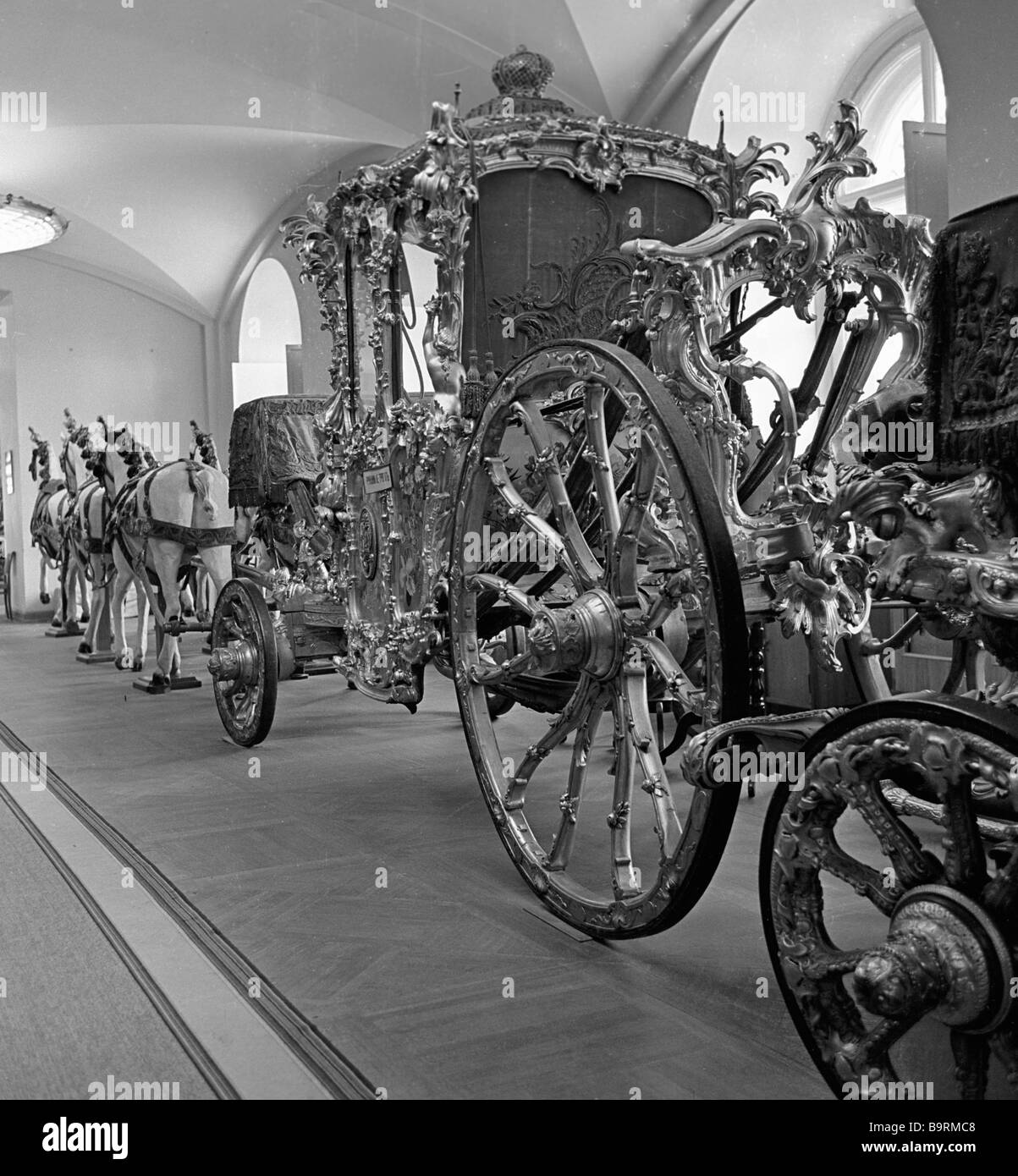 Yelizaveta Petrovna s carriage made by German craftsman Johann ...