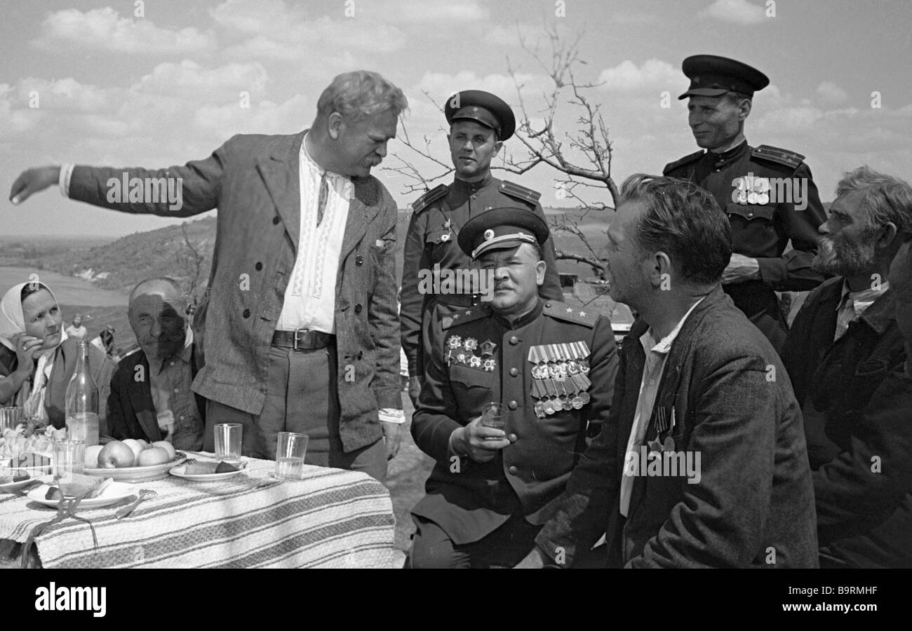 The Tale of Fiery Years Yulia Solntseva director A still from the film ...