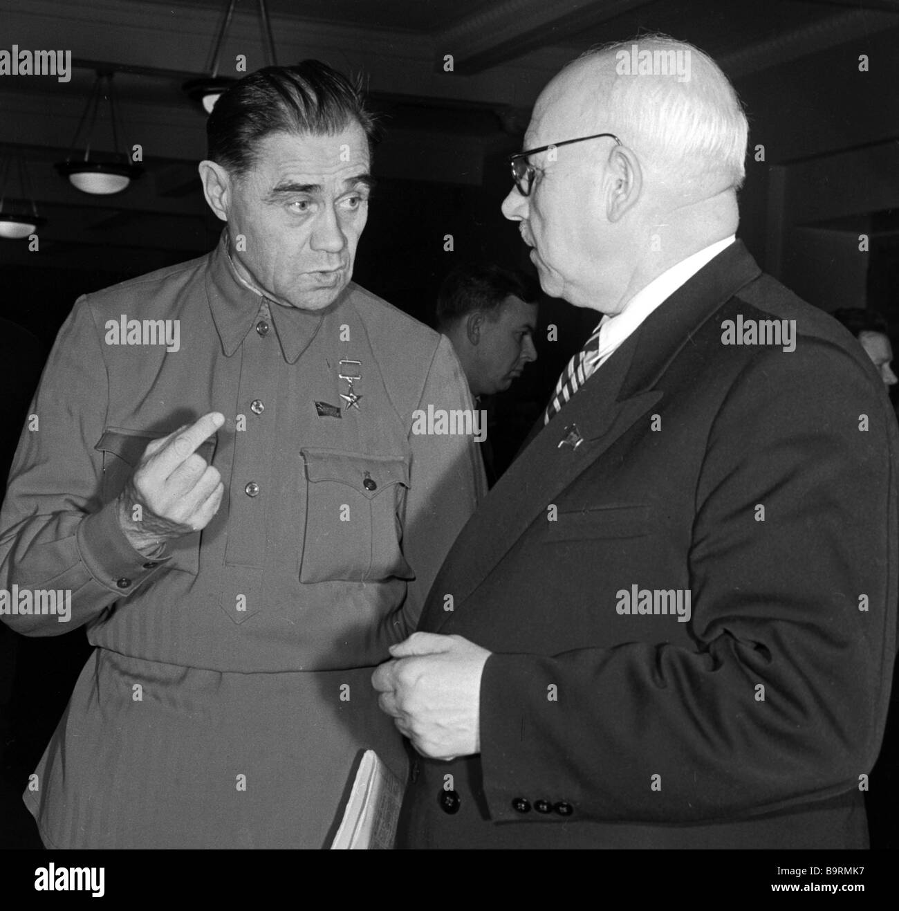 Deputies of the USSR Supreme Soviet Terenty Maltsev crop grower at the ...