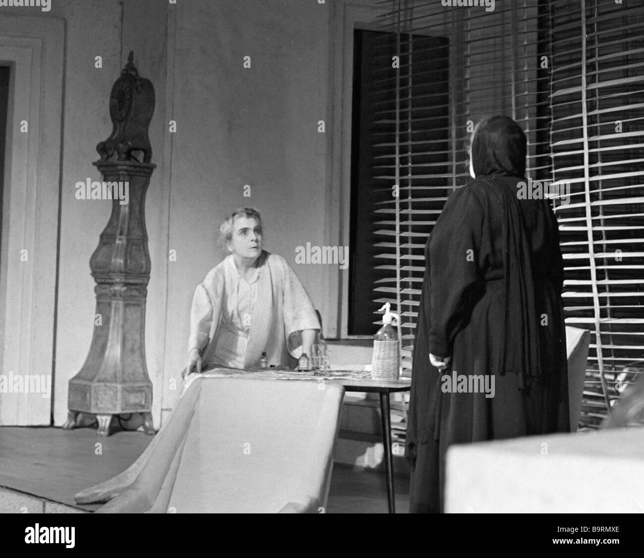 Actresses Yelena Gogoleva Left And Vera Pashennaya Right In A Scene