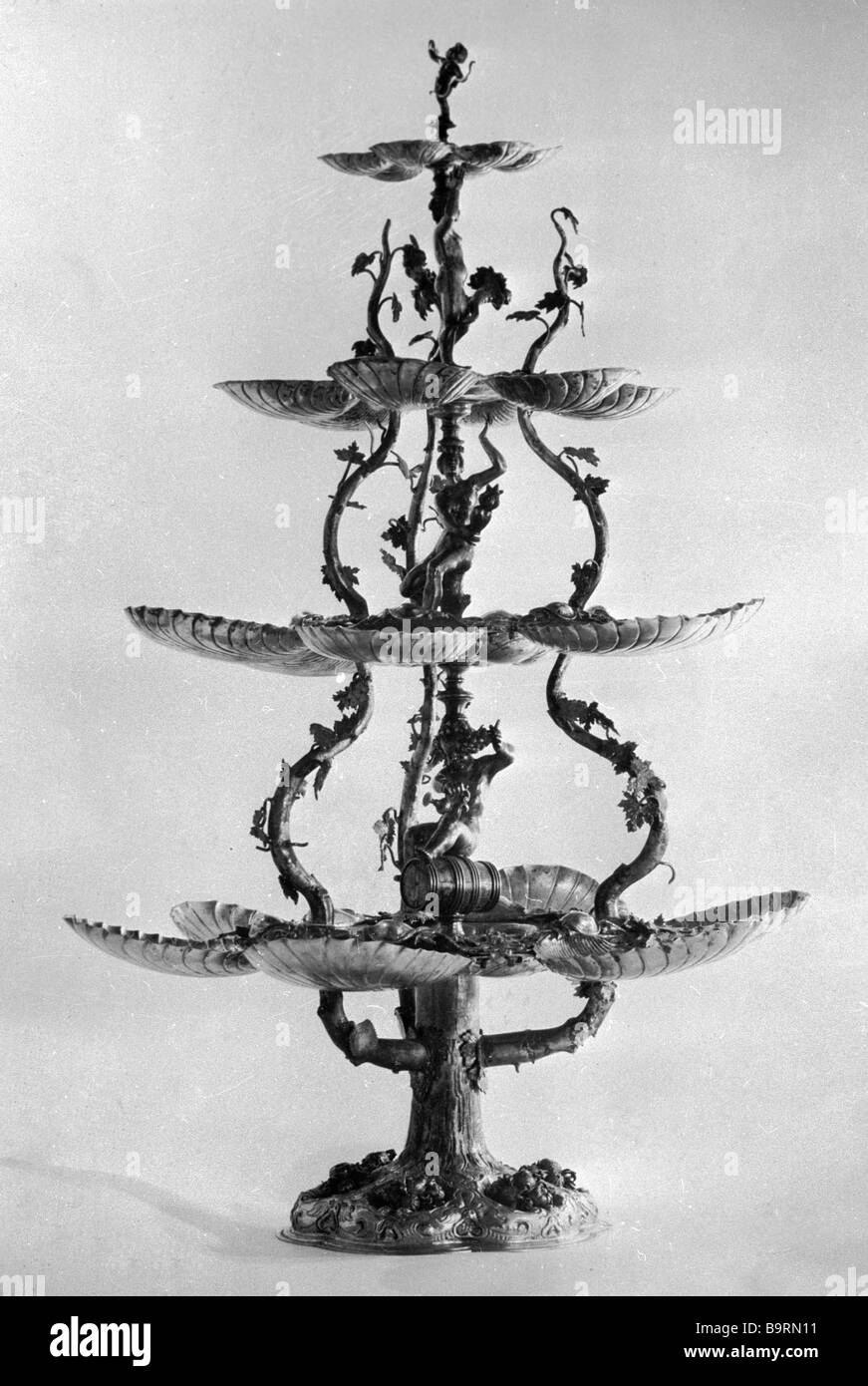 The Sugar Tree from gilded silver designed by Hamburg craftsman ...