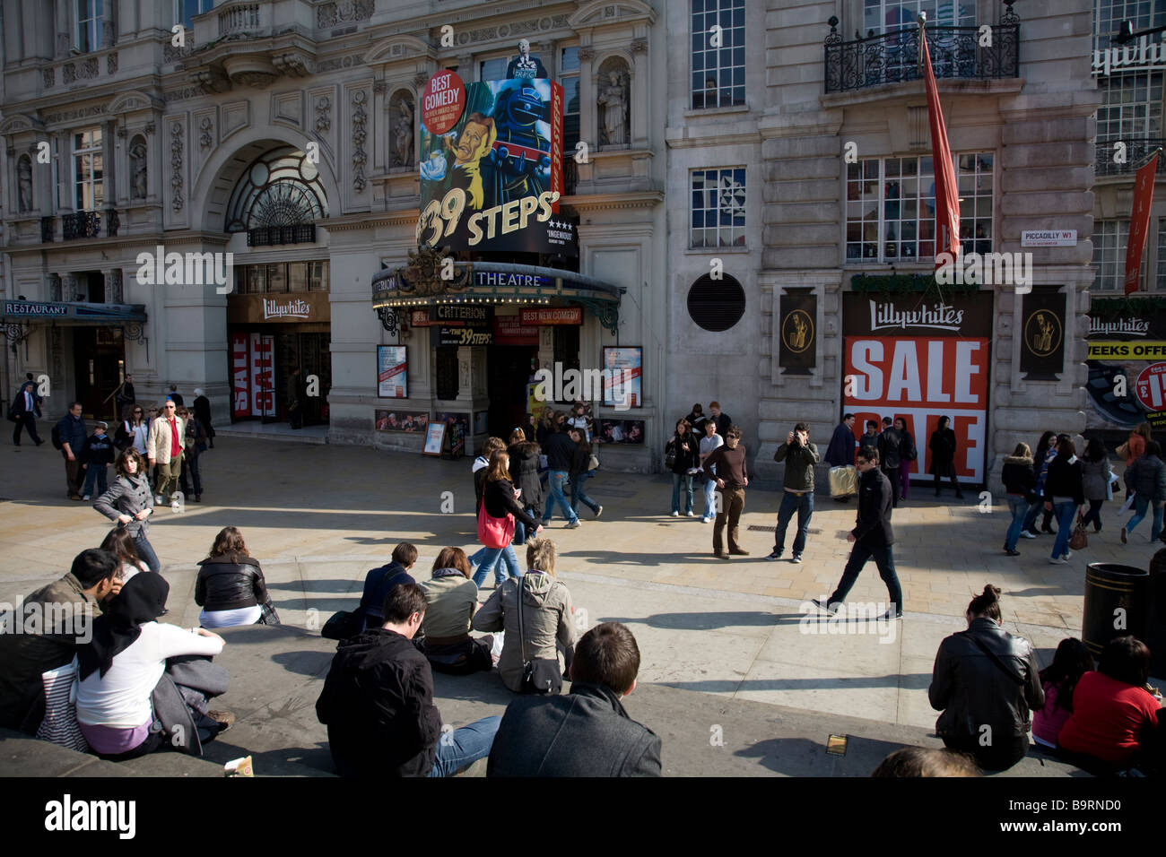 Piccadilly Circus London England Stock Photo - Alamy