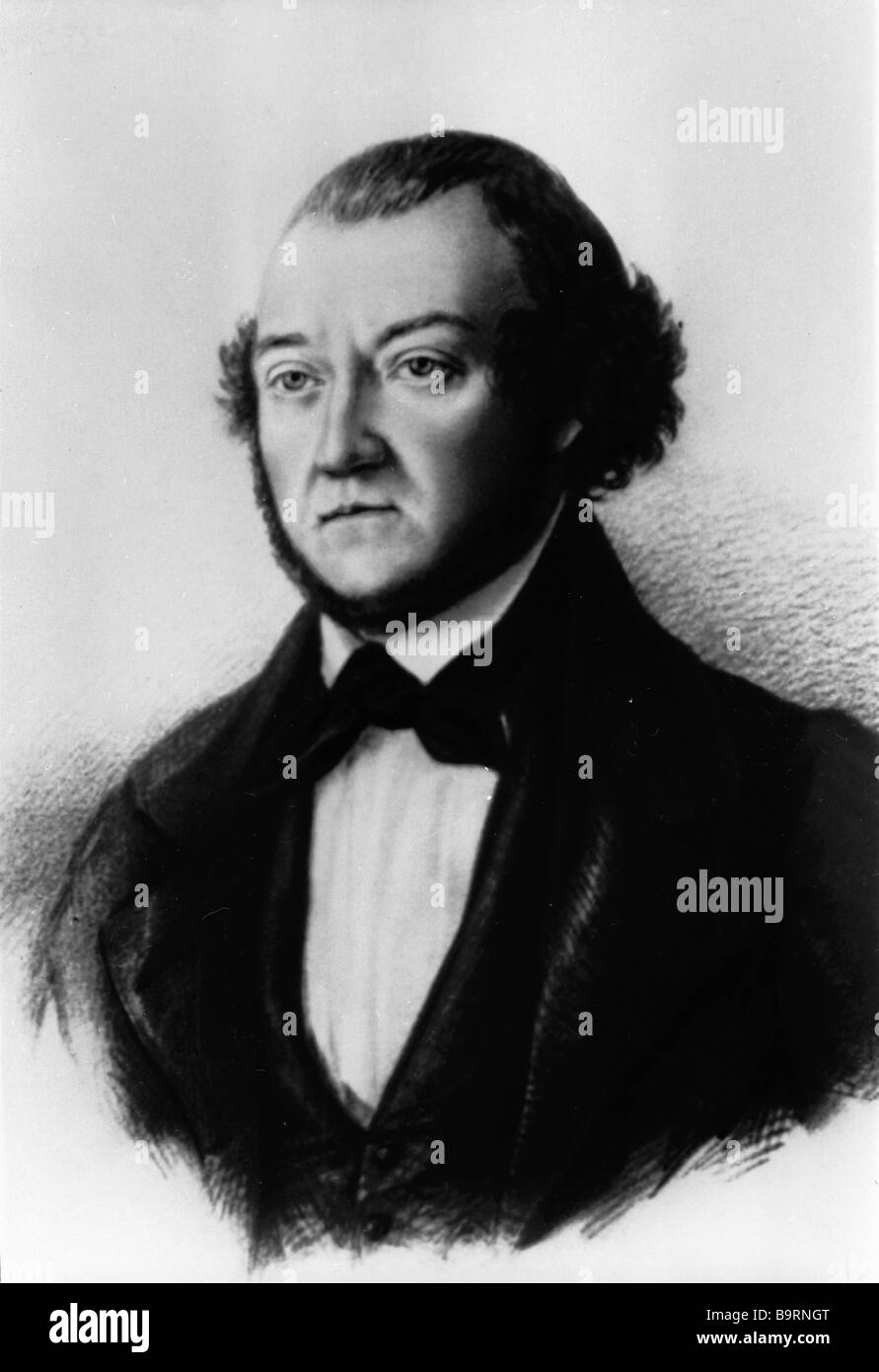 Russian composer Alexander Alyabyev Stock Photo - Alamy