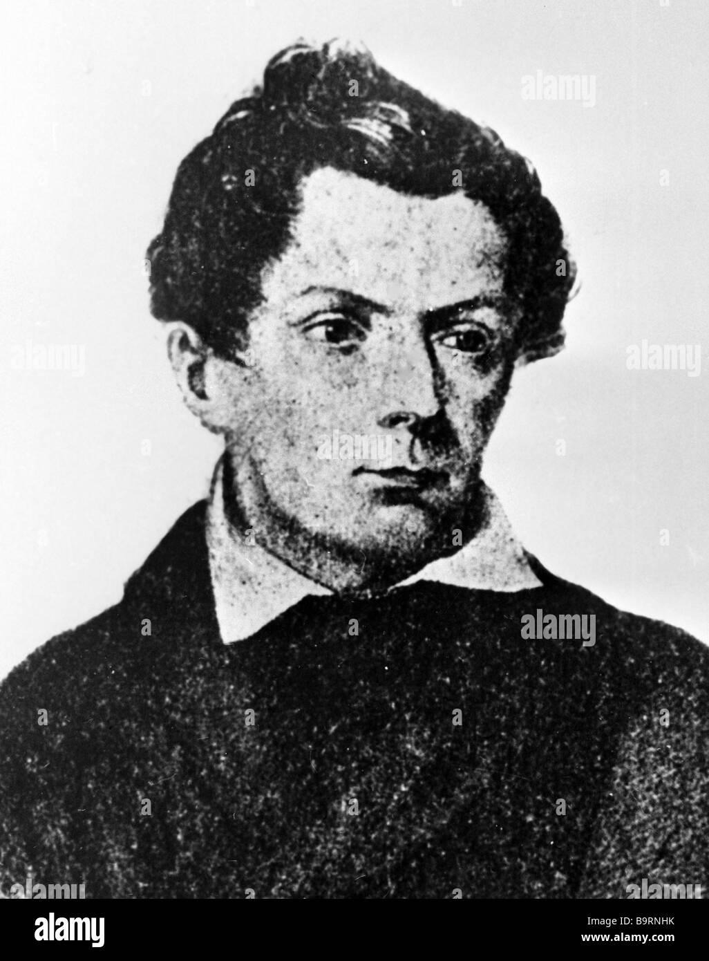 Russian journalist writer and historian Nikolai Polevoi Stock Photo - Alamy