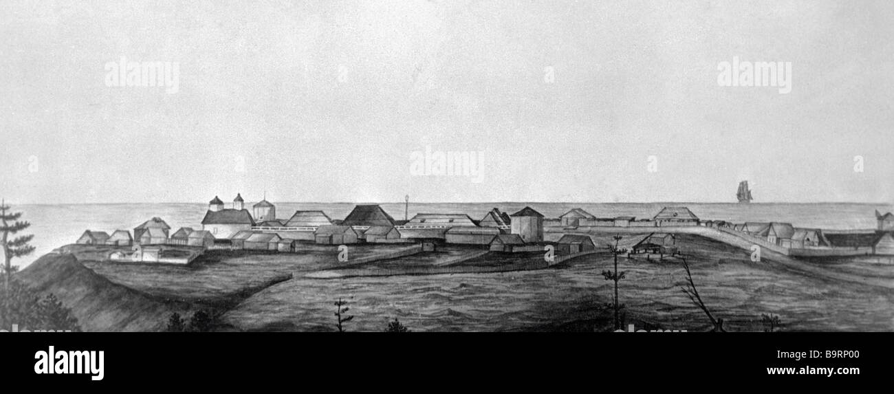 Fort Ross in California one of the many colonies during the 1799 1868 ...