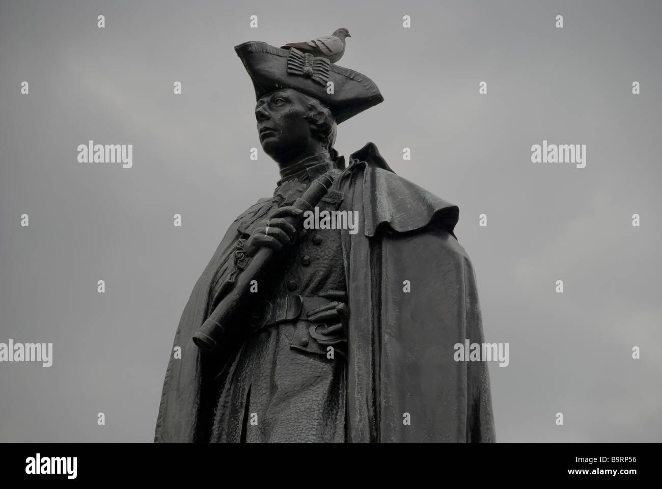 Statue bronze Old Greenwich Royal Observatory General James Wolfe ...