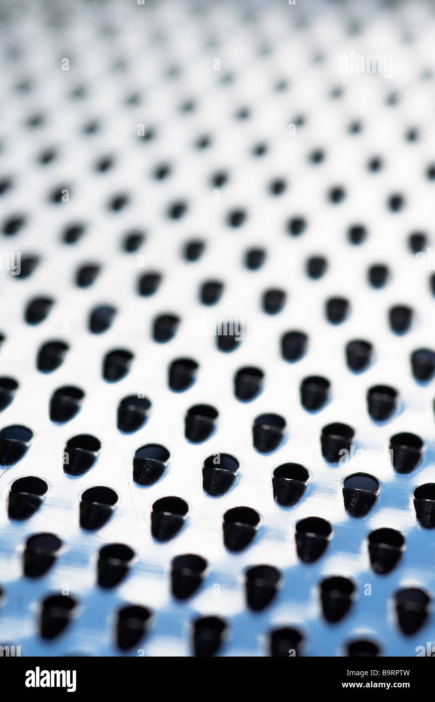 cheese grater detail Stock Photo - Alamy