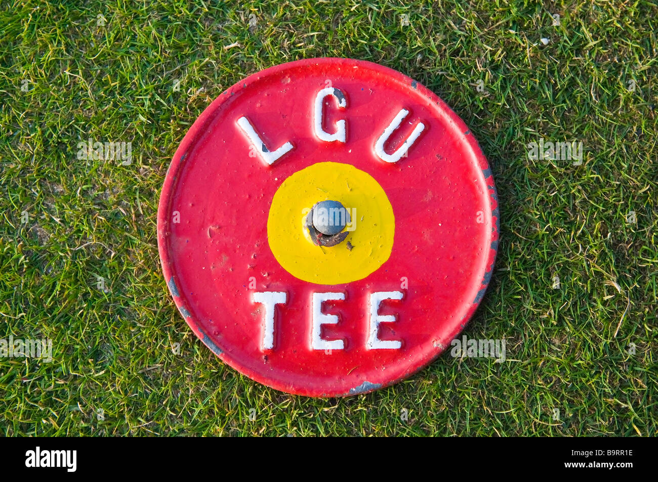 Tee marker hi-res stock photography and images - Alamy