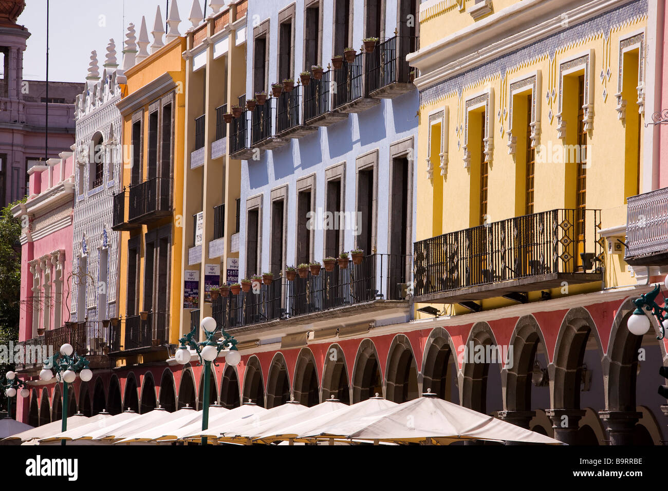 Mexico, state of Puebla, Puebla, colonial historical center classified ...
