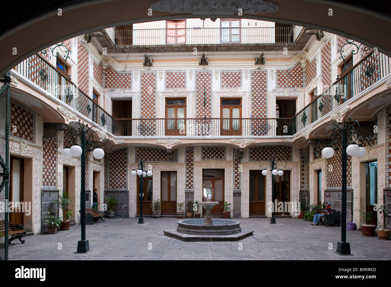 Mexico, state of Puebla, Puebla, colonial historical center classified ...