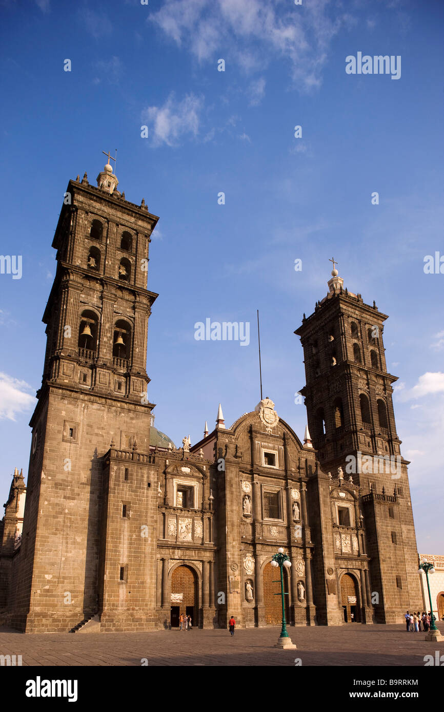 Puebla city center cathedral hi-res stock photography and images - Alamy