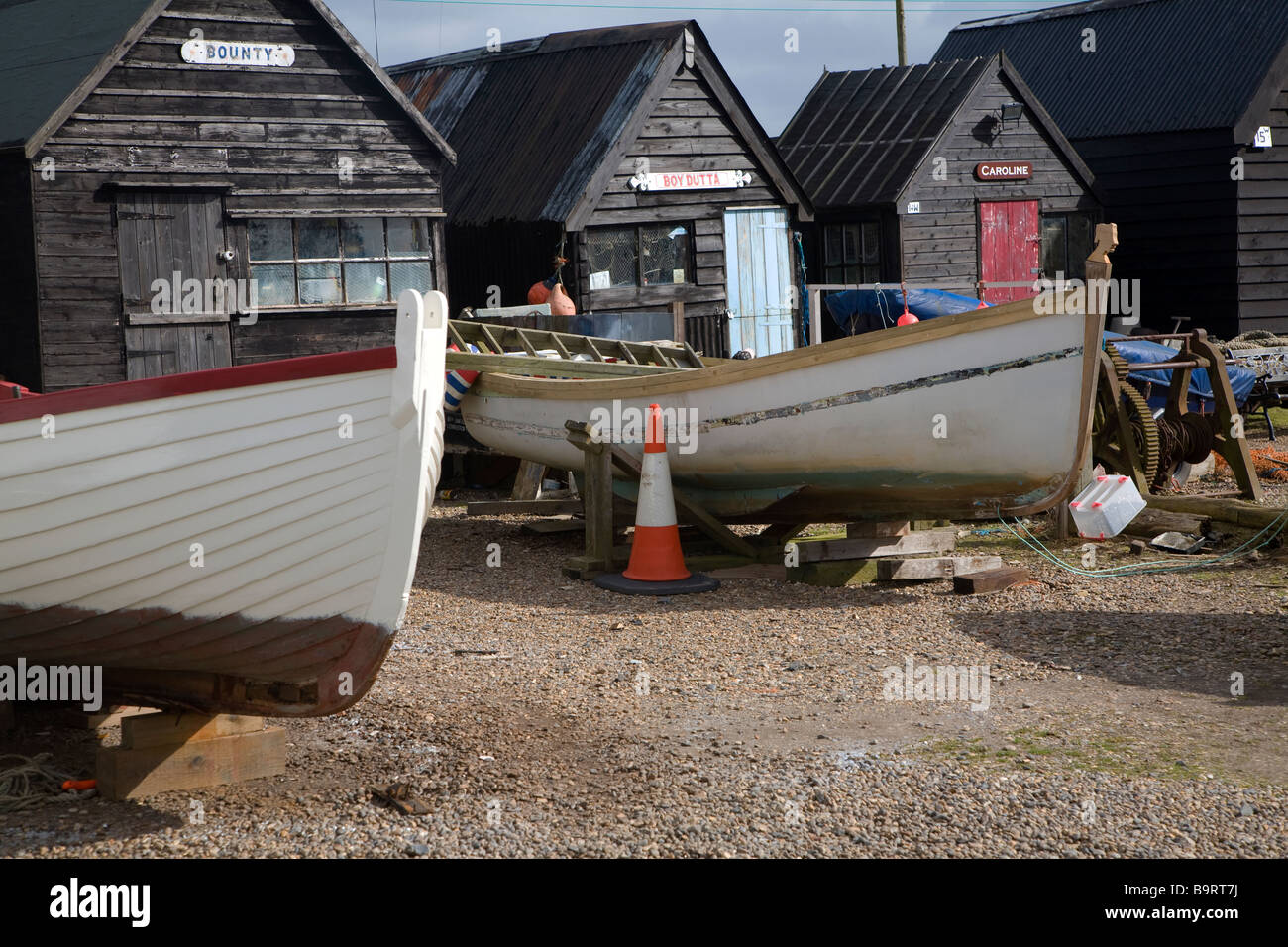 Southwold fishing huts hi-res stock photography and images - Alamy