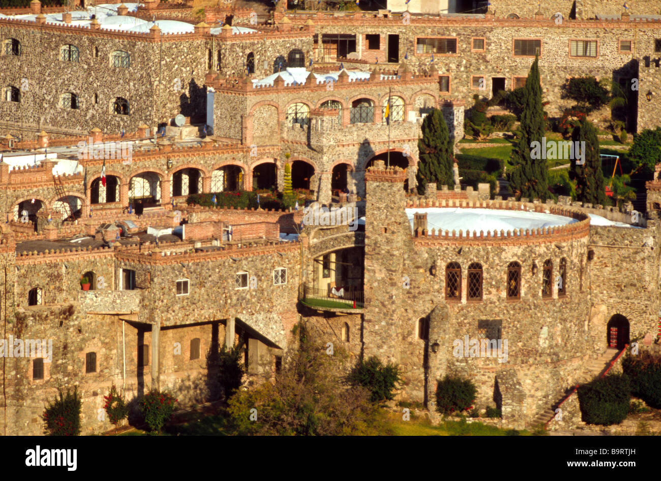 Castillo castle santa cecilia overlooks hi-res stock photography and ...