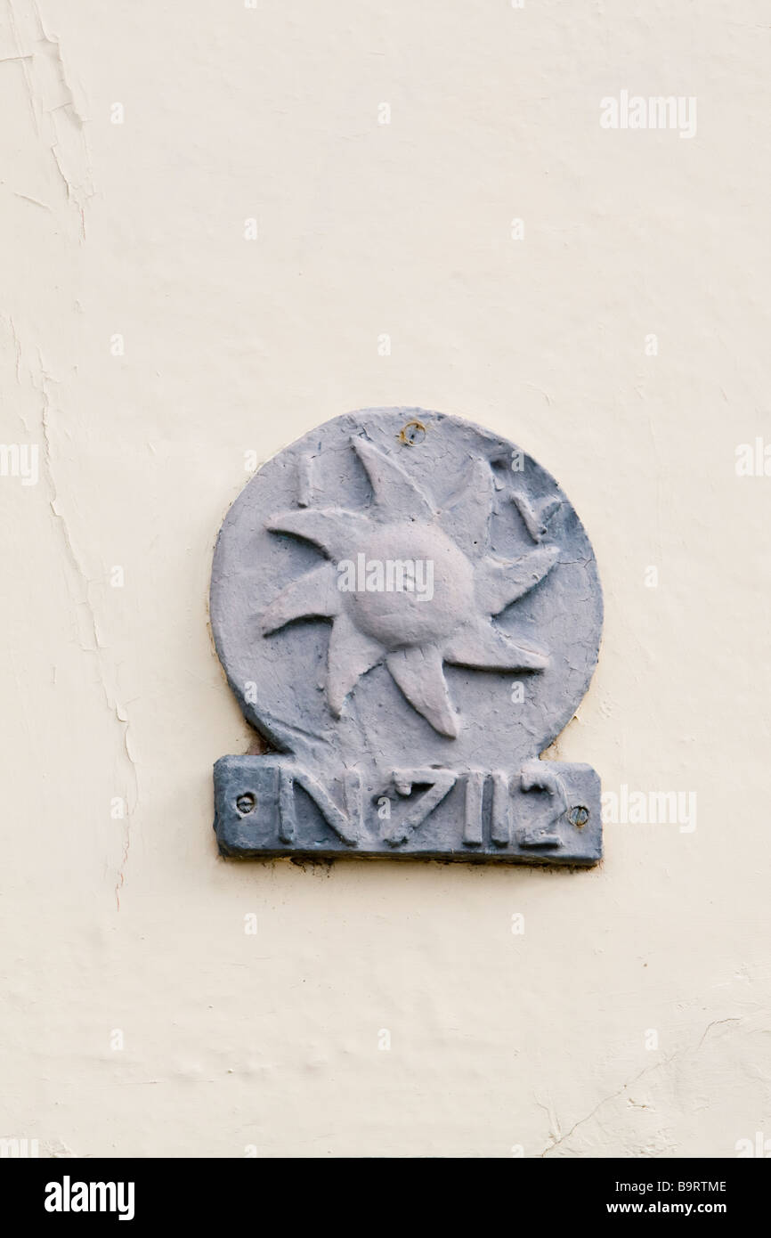 Fire insurance plaque hi-res stock photography and images - Alamy