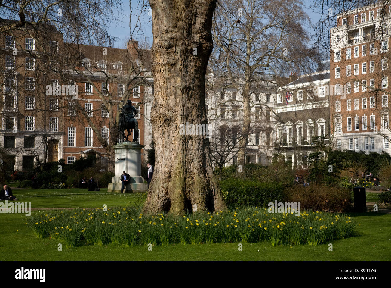 St james square london hi-res stock photography and images - Alamy