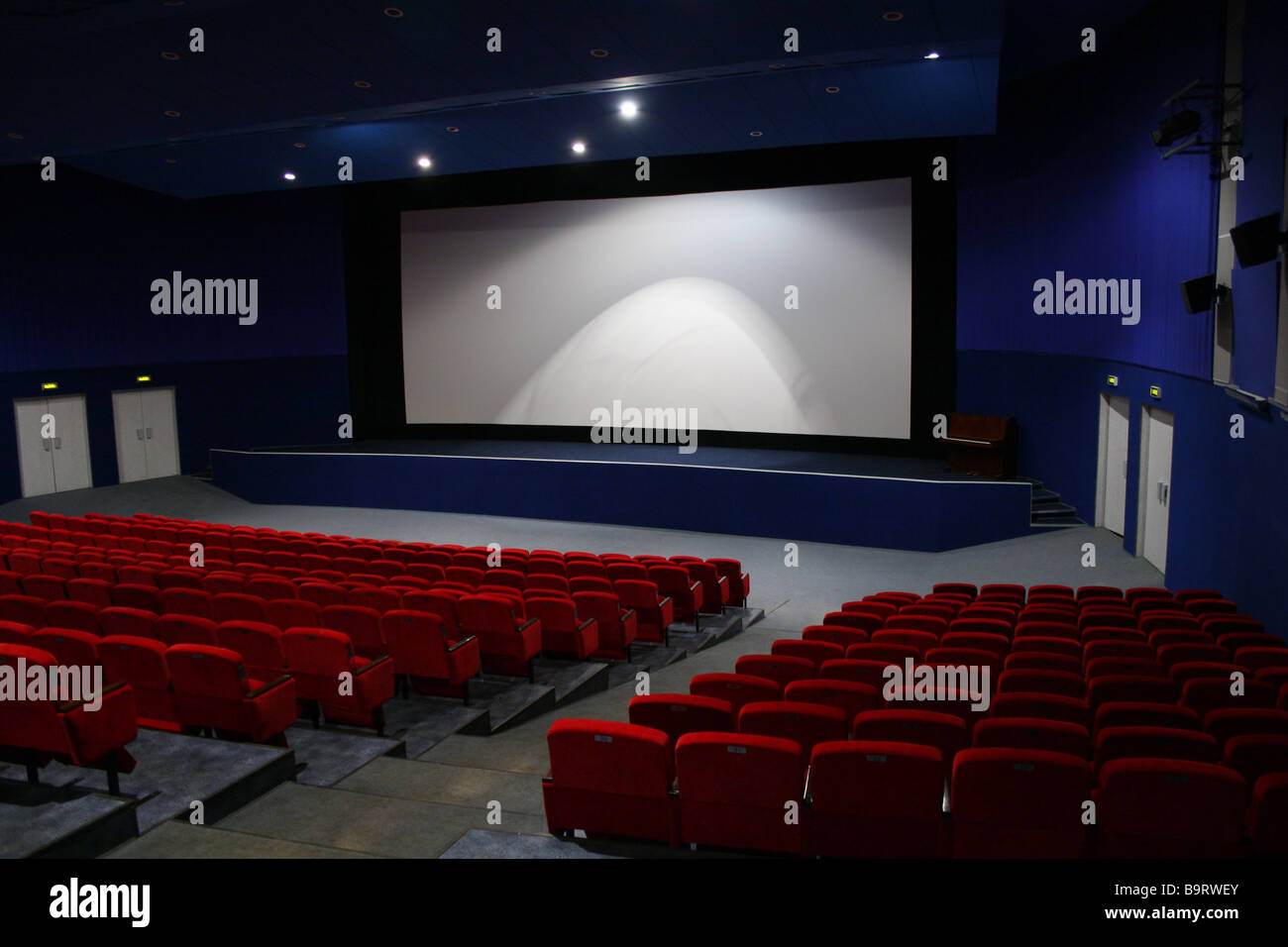cinema interior 2 Stock Photo - Alamy