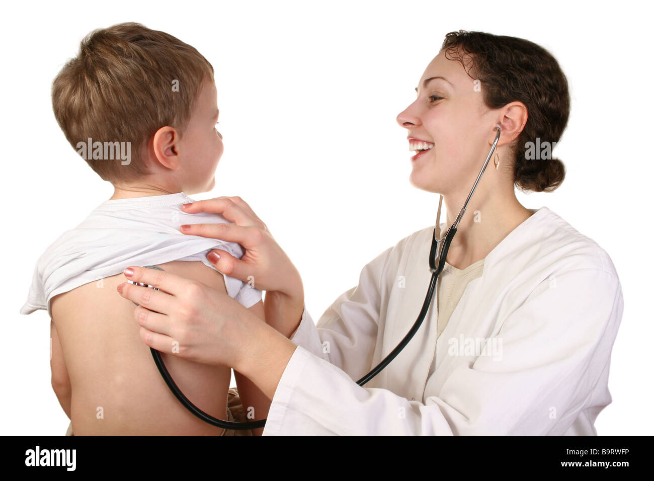 child with doctor Stock Photo - Alamy