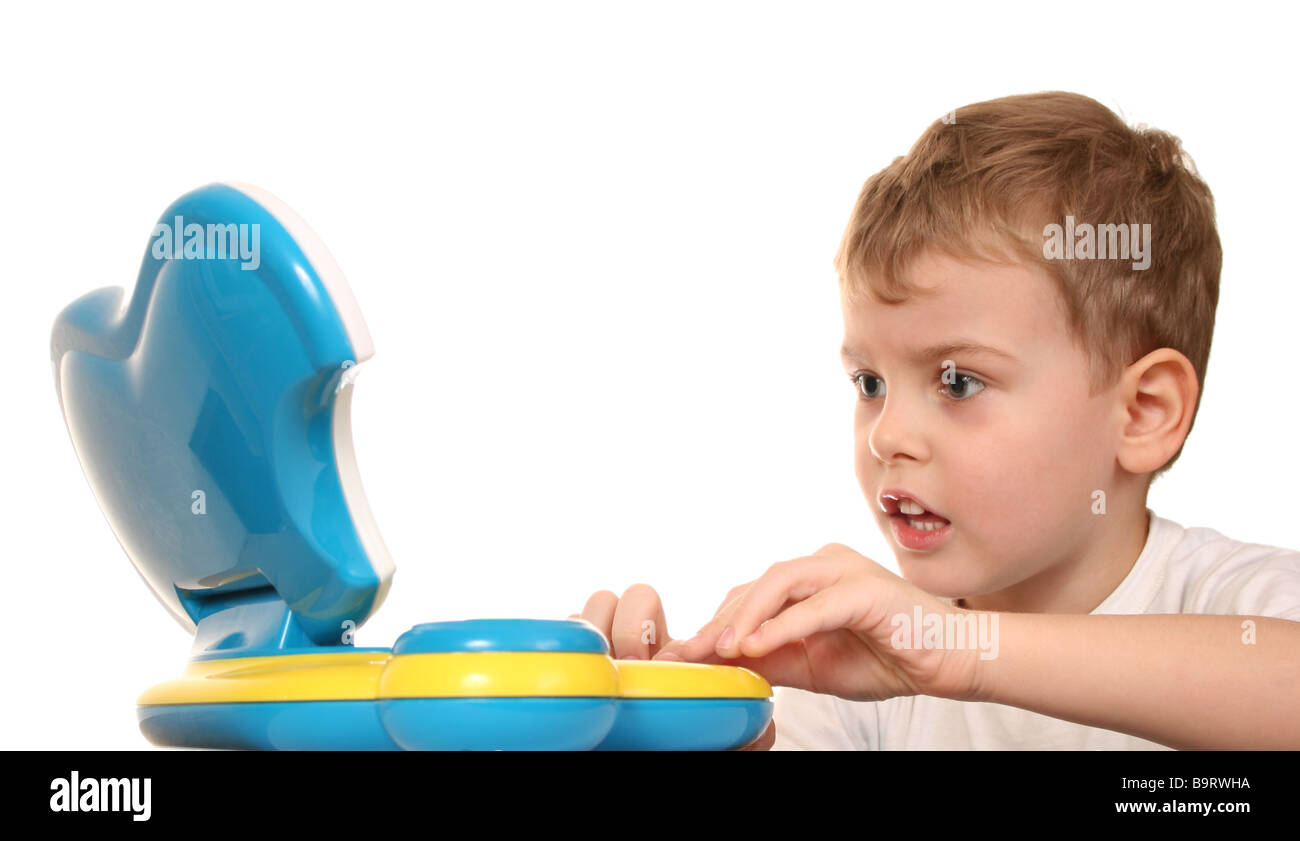 child with notebook Stock Photo - Alamy