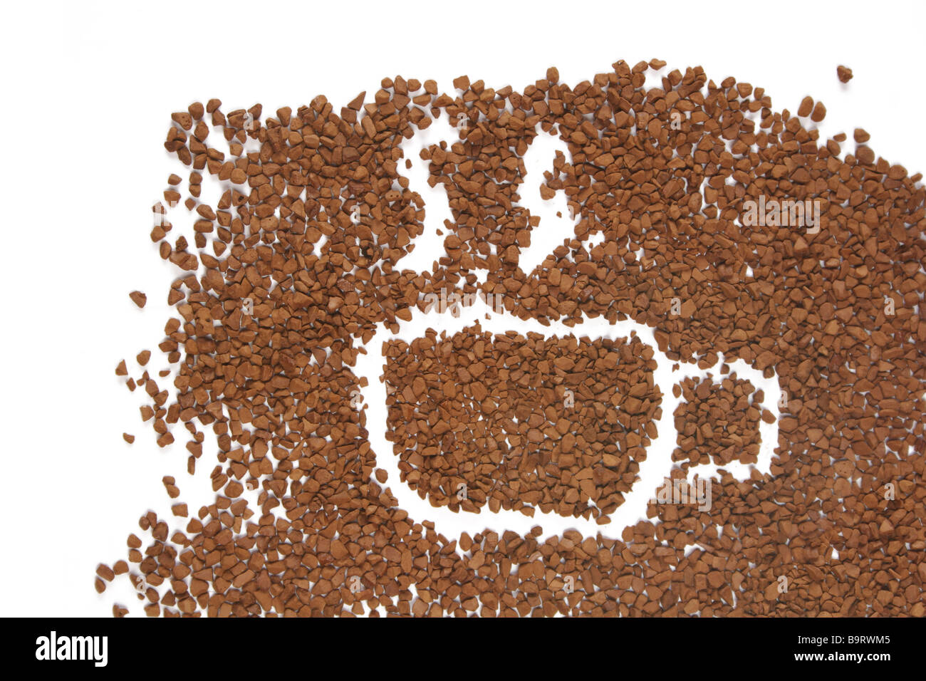 cap instant coffee Stock Photo - Alamy