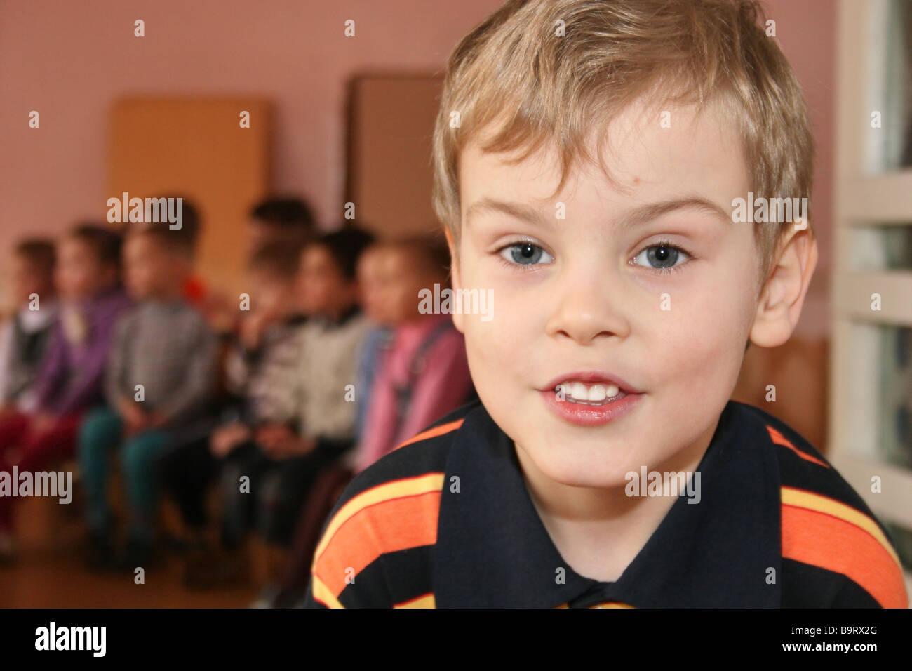 child in kindergarten Stock Photo - Alamy