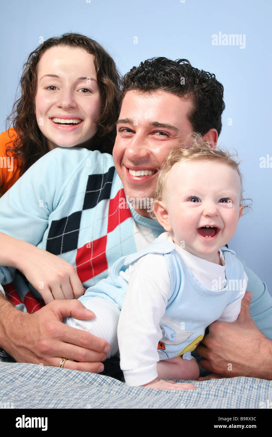 family with baby 3 Stock Photo - Alamy