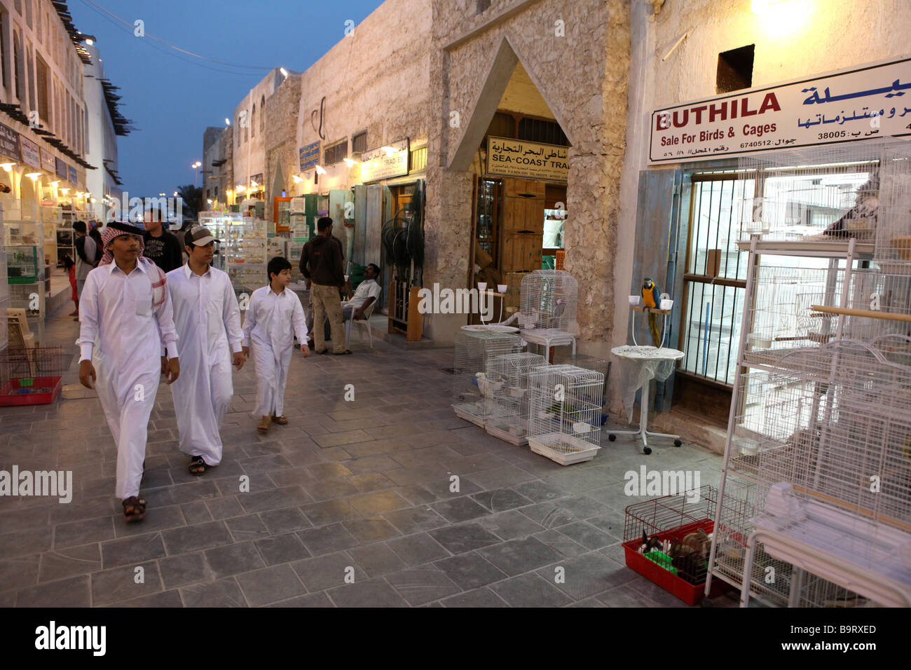 Qatar doha souq waqif rabbits hi-res stock photography and images - Alamy