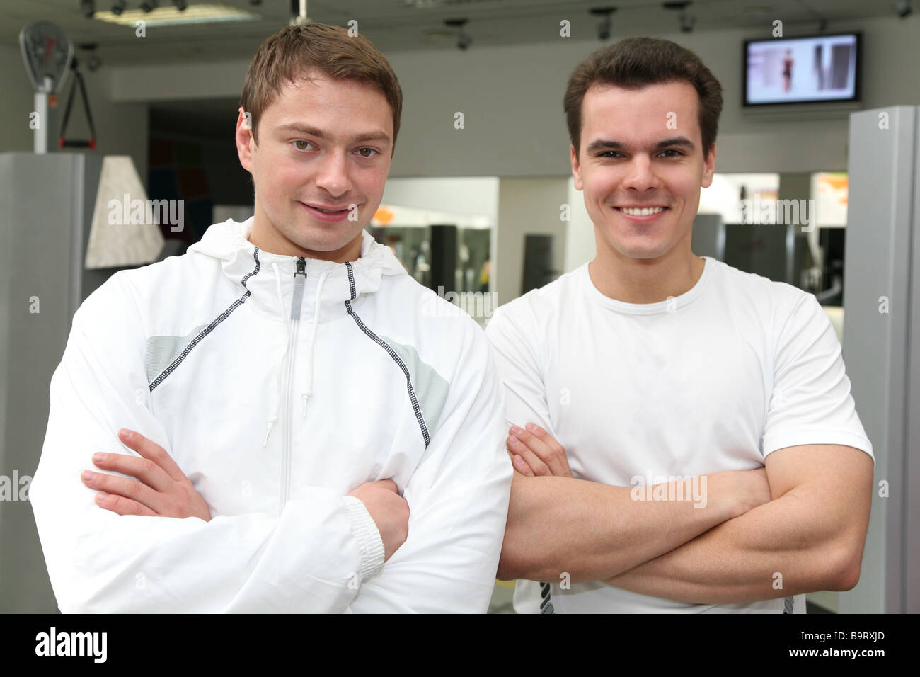 Strong and weak men hi-res stock photography and images - Alamy