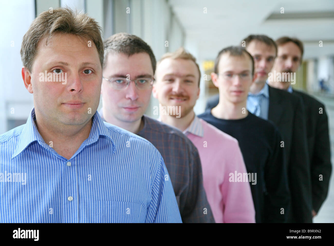 group of usual people Stock Photo - Alamy