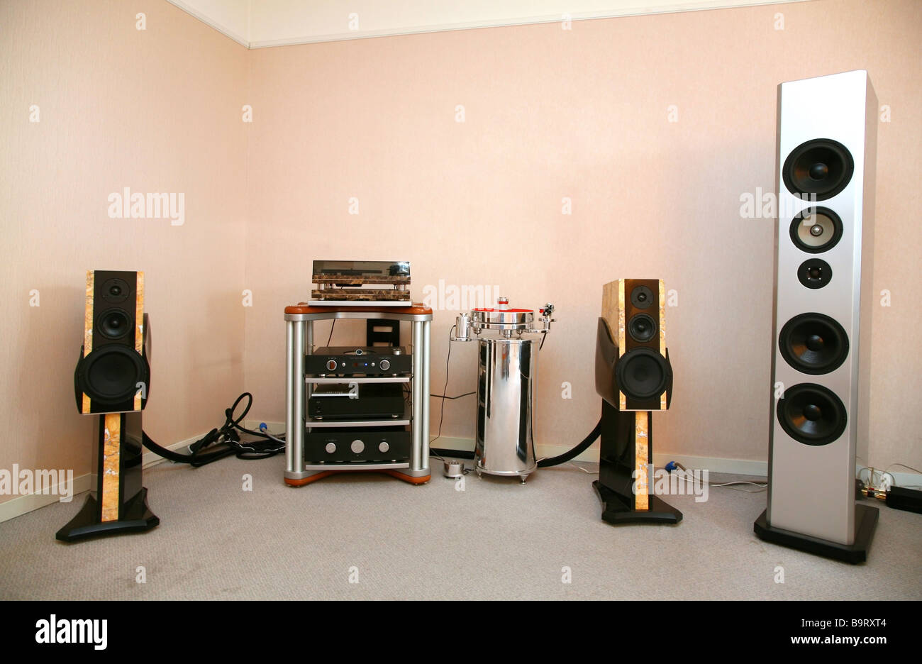 sound system 2 Stock Photo - Alamy