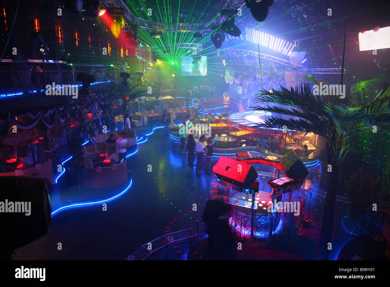 night club interior Stock Photo - Alamy