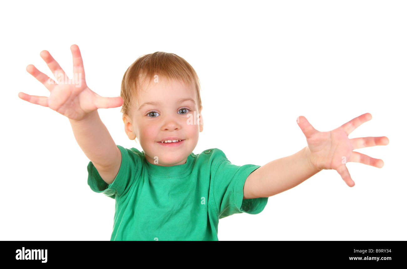 baby with fingers Stock Photo - Alamy