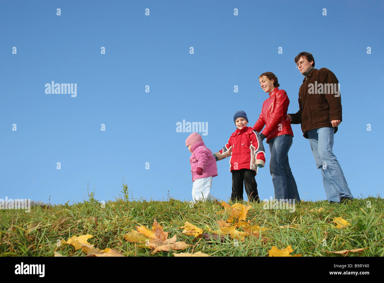 Baby four generations women hi-res stock photography and images - Alamy