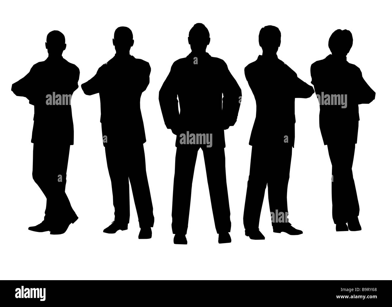 Five objects Black and White Stock Photos & Images - Alamy