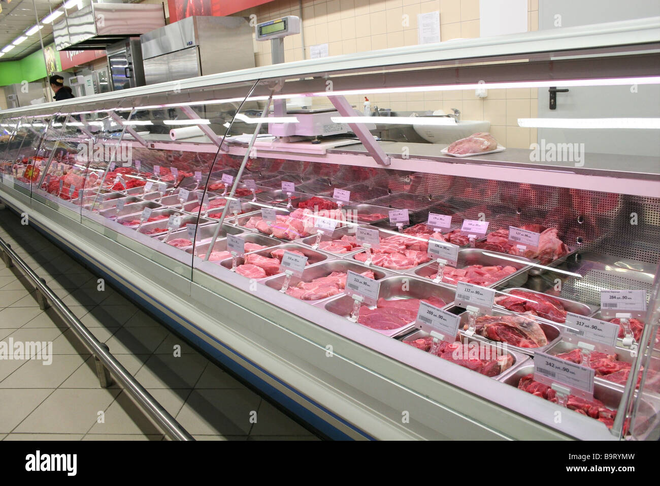 meat in shop Stock Photo - Alamy