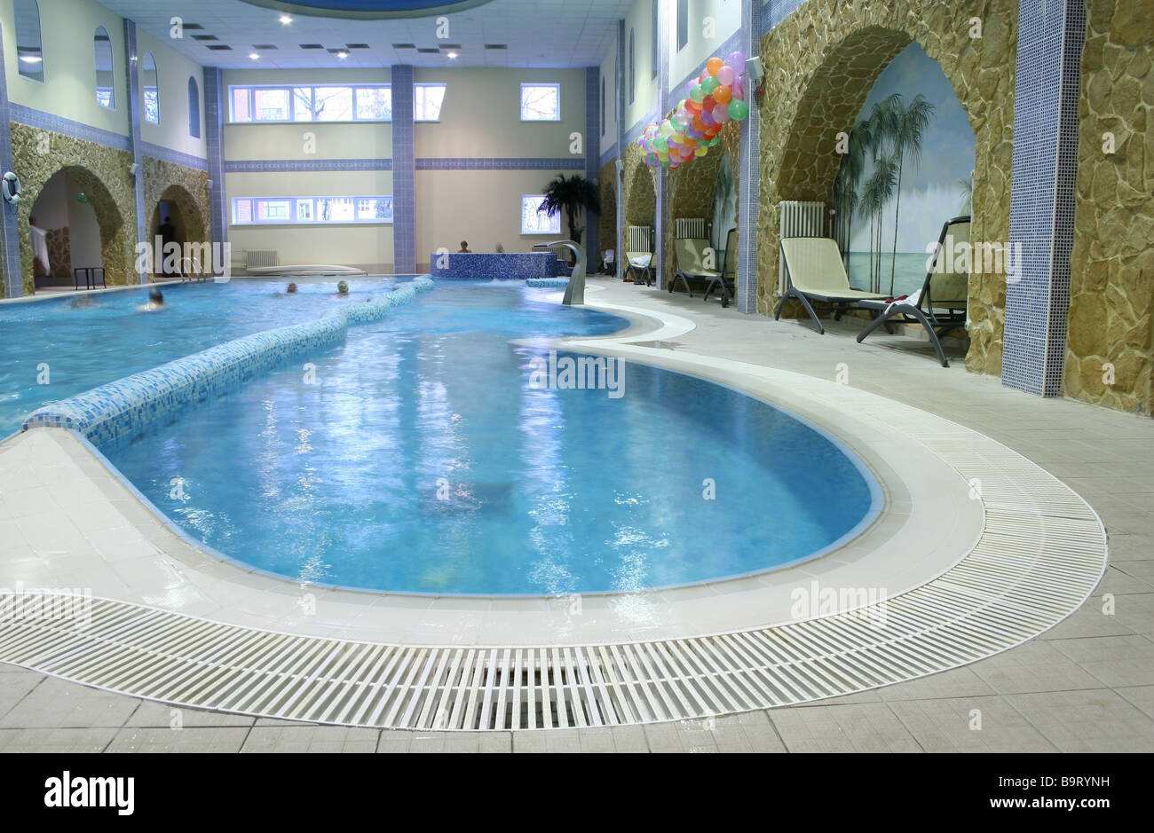 covered pool 3 Stock Photo - Alamy