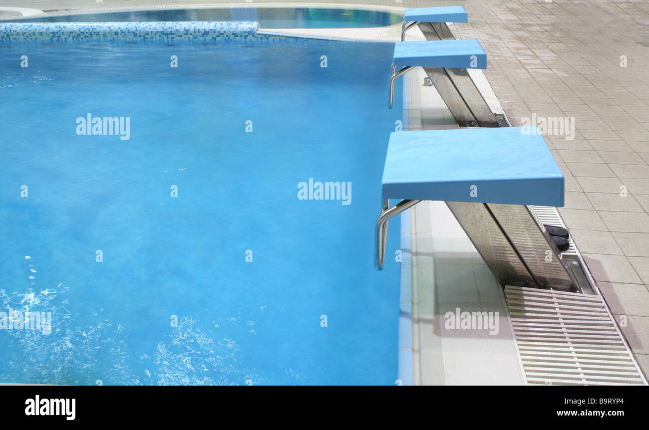 start place in pool Stock Photo - Alamy